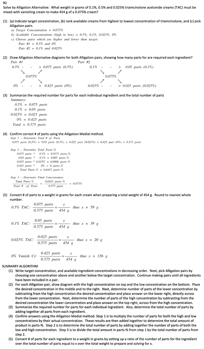 Chapters 15 - Part 03 - Altering Product Strength